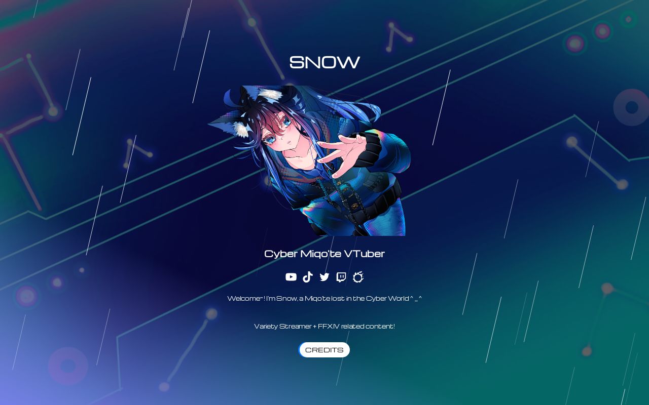 Snow's VTuber Page